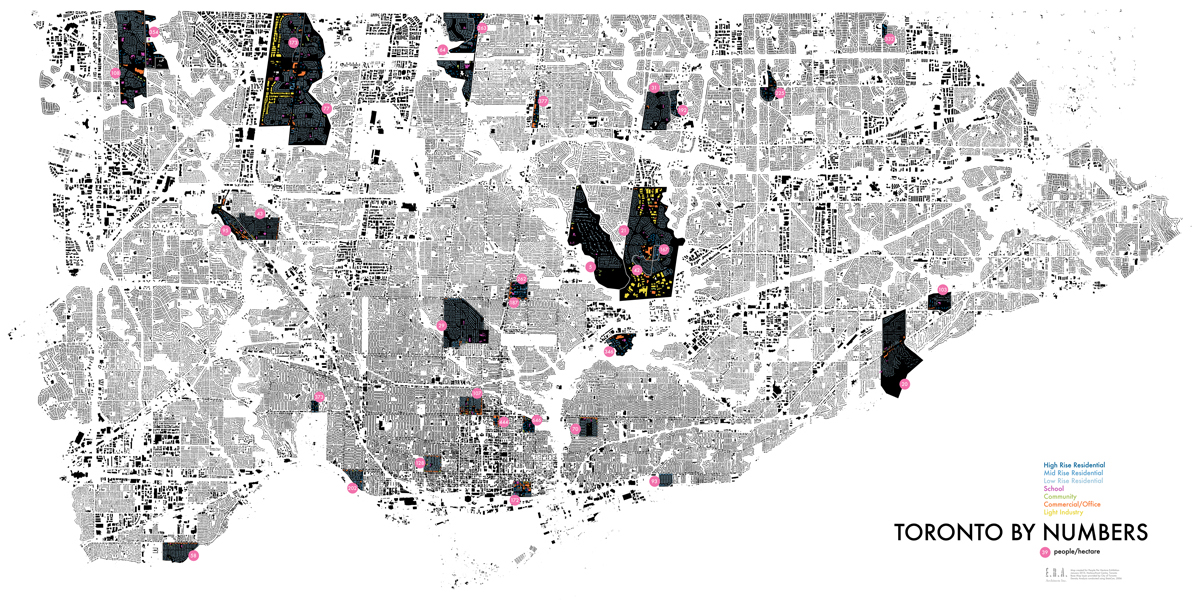 Toronto Densities Map now available for download - ERA Architects
