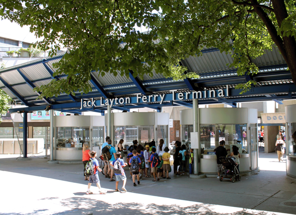 Jack Layton Ferry Terminal Signage - ERA Architects
