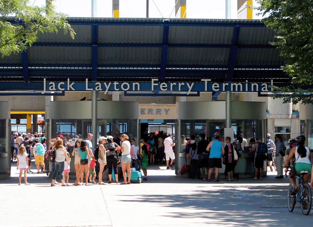 Jack Layton Ferry Terminal Signage - ERA Architects
