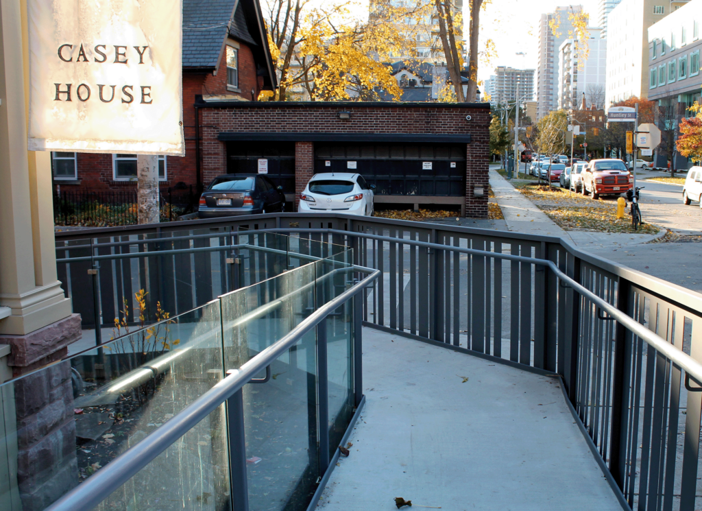 Casey House Ramp: 9 Huntley St. - ERA Architects